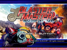 SUNSOFT、北米にてWiiウェア新作タイトル「BLASTER MASTER OVERDRIVE」配信開始！